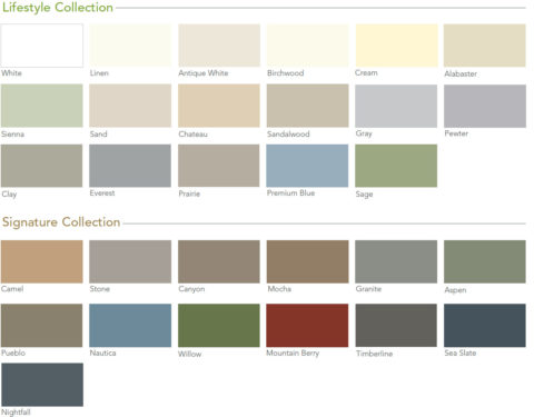 ProVia® Board ‘n Batten Vinyl Siding Omaha Door & Window